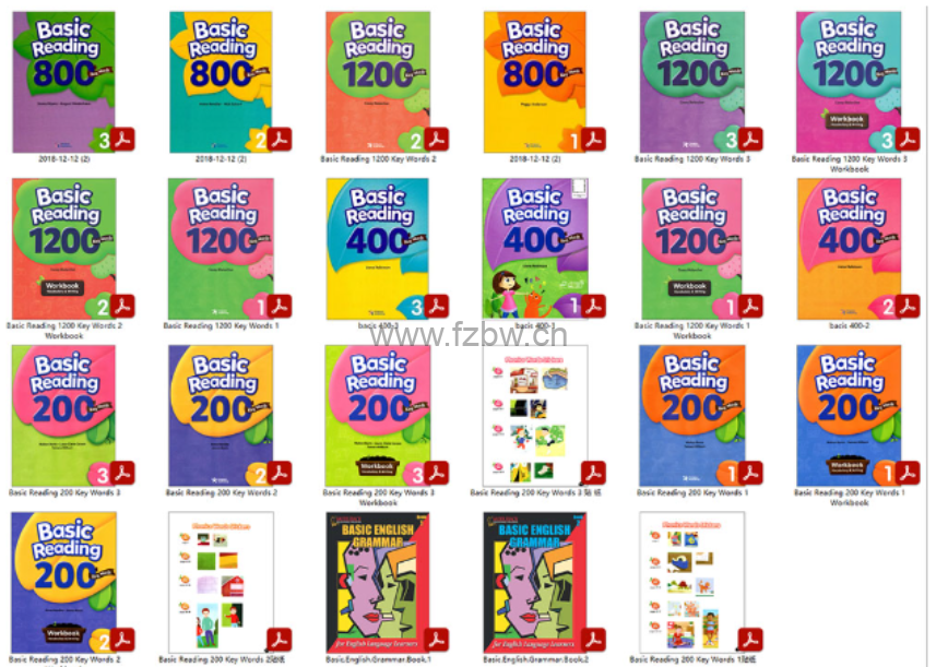 COMPASS BASIC READING 美国原版少儿综合启蒙英语教材 PDF高清电子版可打印 – 父子被窝